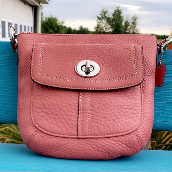 Coach | Bags | Authentic Coach Hamilton F4357 Leather Messenger | Poshmark